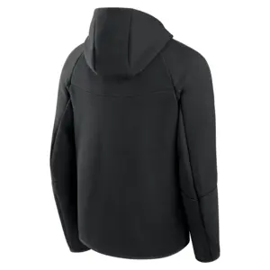 Nike Georgia Tech Fleece College Full-zip Hooded Jacket - Black