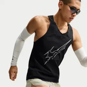 Nike Aeroswift Dri-fit Adv Running Singlet - Black
