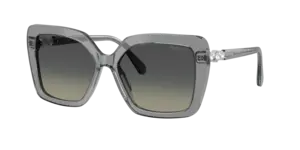 SWAROVSKI Sunglass Sk6049f Gradient Grey