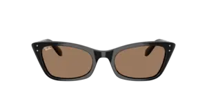 Ray-ban Sunglass Lady Burbank Polarized+ Lenses - Brown