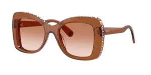 SWAROVSKI Sunglass Sk6062u Gradient Brown