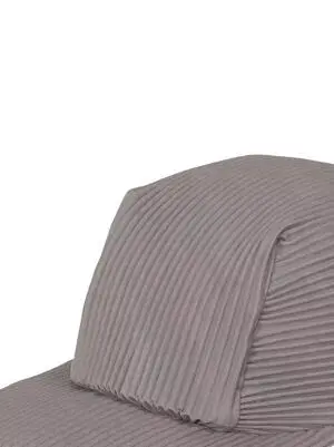 Issey Miyake Plissé-effect Cap - Grey