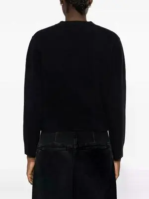 A.p.c. Anna Logo-intarsia Wool Sweater