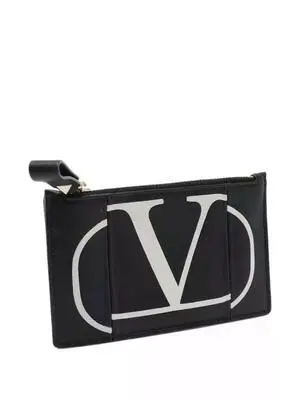 Valentino Garavani Escape Vlogo Zip Card Holder