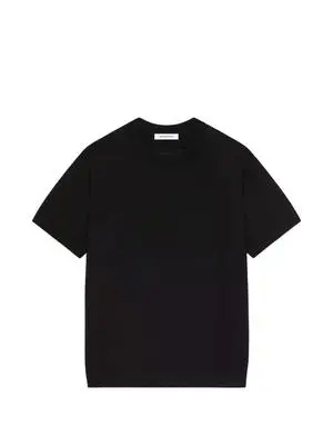 Givenchy T-shirt In Cotton Knit With Gros Grain Details