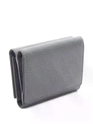 Gucci 2010s Double G Trifold Wallet - Grey