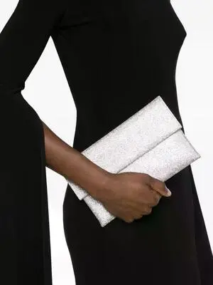 TWENTY FOURHAITCH Crystal-embellished Envelope Shoulder Bag