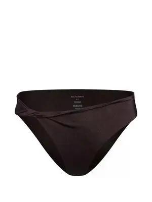 SALT & WAVE Twist Macadamia Bikini Bottoms - Brown