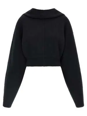 Rick Owens Tower Pull' Hoodie - Black