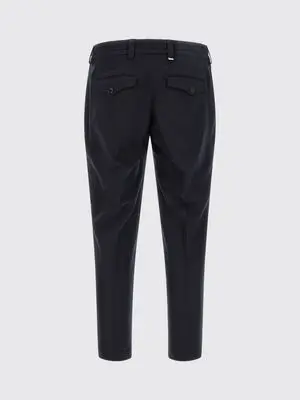 PT TORINO Straight Fit Pleated Wool And Cashmere Tailored Trousers