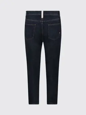 AMISH SUPPLIES Miles Mid-rise Slim Fit Jeans In Cotton Denim - Blue