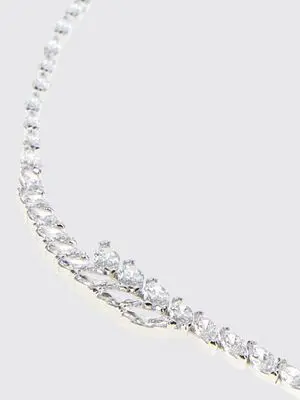 SWAROVSKI Mesmera Rhodium-plated Crystal Choker Necklace