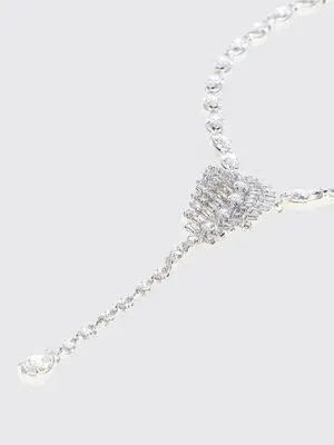 SWAROVSKI Vienna Rhodium-plated Pendant Necklace With Crystals