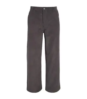 COOR Corduroy Carpenter Pocket Trousers - Grey