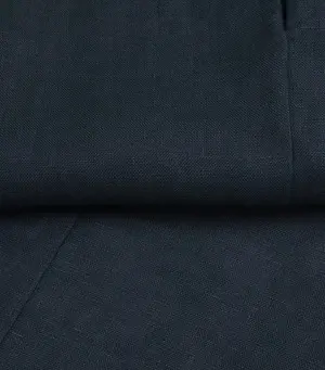 WITH NOTHING UNDERNEATH Linen Jackie Mini Dress