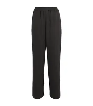 Le Kasha Cashmere Wide-leg Trousers