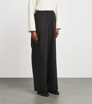 Le Kasha Cashmere Wide-leg Trousers