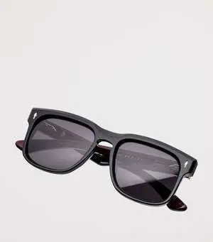 JACQUES MARIE MAGE Acetate Wesley Sunglasses - Red
