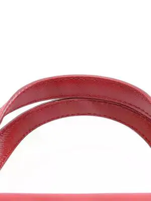 FERRAGAMO 2010s Small Vara Tote Bag - Red