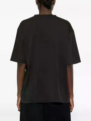 CELLAR DOOR Daniel Crew-neck T-shirt - Brown