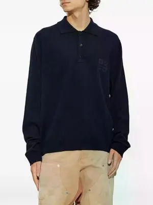 Dsquared2 Logo-embroidered Wool Sweater