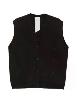 RAME V-neck Button-detail Top