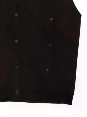 RAME V-neck Button-detail Top