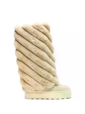 Casadei Eureka Faux-fur Boots