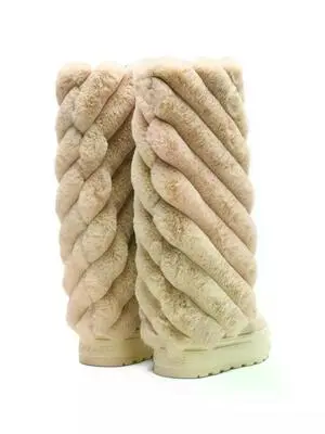 Casadei Eureka Faux-fur Boots