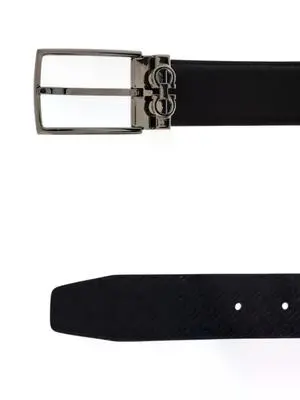FERRAGAMO Reversible And Adjustable Gancini Belt