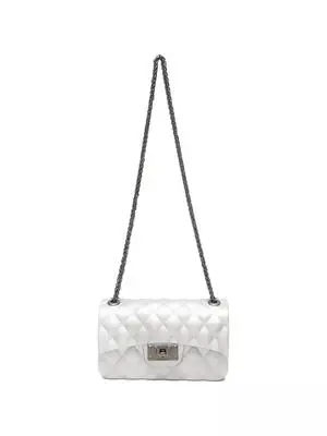 MARC ELLIS Flat Falcon Quilted Shoulder Bag - Grey