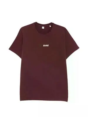 Aspesi Slogan-print T-shirt - Red