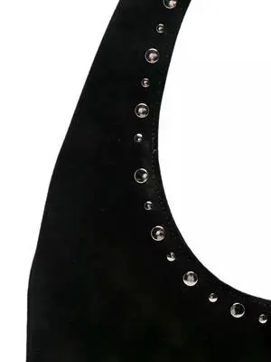 Gimaguas Franca Stud-embellished Suede Tote Bag