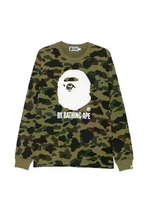 A BATHING APE 1st Camo Ape Head T-shirt - Green