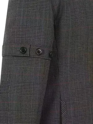 Thom Browne Check-pattern Button-up Blazer