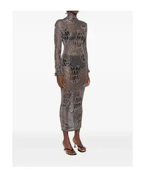 DONDUP Open-knit Dress