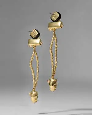 Alexis Bittar Abstract Petal Post Drop Earring