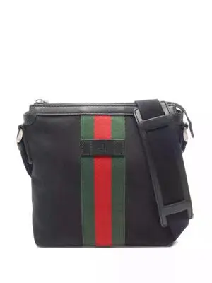 Gucci 2010s Web-stripe Messenger Bag