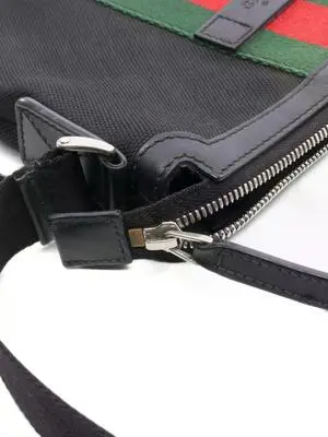 Gucci 2010s Web-stripe Messenger Bag