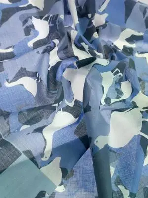 Moschino Goose-print Scarf