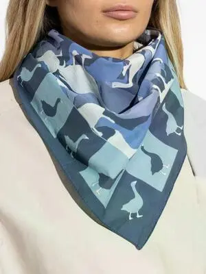 Moschino Goose-print Scarf