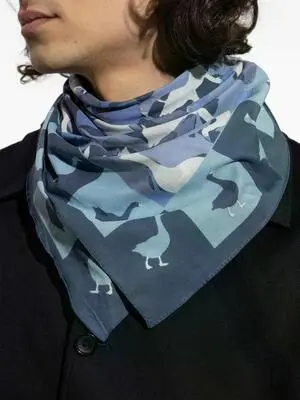 Moschino Goose-print Scarf