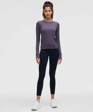 Lululemon Swiftly Wool Long-sleeve Shirt - Nightfall/nightfall