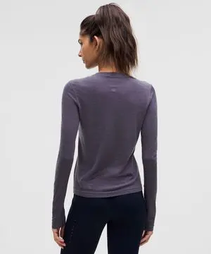 Lululemon Swiftly Wool Long-sleeve Shirt - Nightfall/nightfall