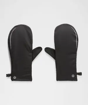 Lululemon Fast And Free Insulated Running Gloves - Black