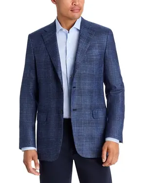 Brioni Ravello Plaid Regular Fit Sport Coat
