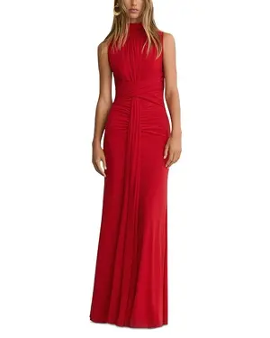 REISS Starla Ruched Maxi Dress