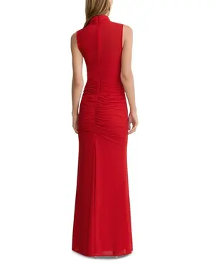 REISS Starla Ruched Maxi Dress