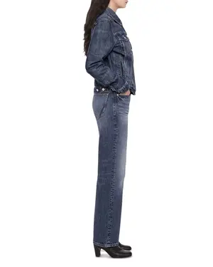 ALLSAINTS Cohen High Rise Straight Jeans