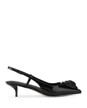 Kurt Geiger Belsize 40 Leather Slingback Pumps
